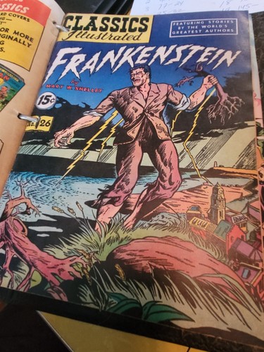 Huge Lot Set Of 155 Vintage Classics Illustrated Comic Books Frankenstein Hamlet | eBay