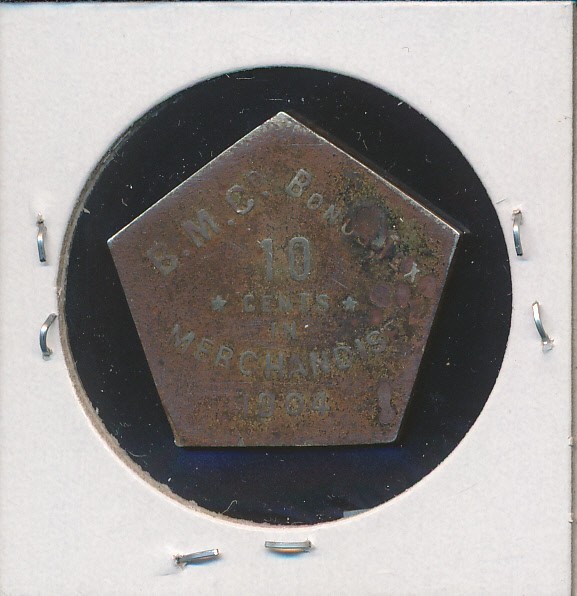 TEXAS TOKEN - BONUS, TEXAS 10 CENTS 1904 - #5276 | eBay