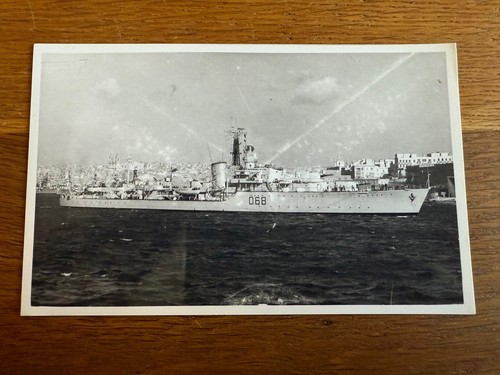 Vintage Shipping Photograph UK 🇬🇧 HMS Barossa D68 | eBay