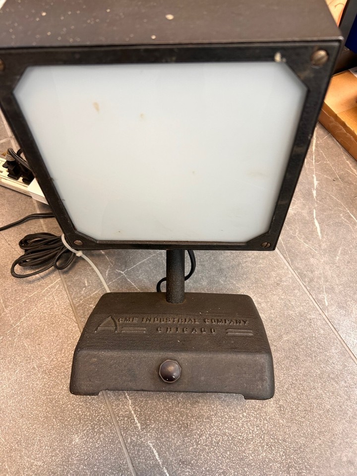 DoALL Optical Flat 8" .000004" accuracy & ACME Monochromatic helium ...