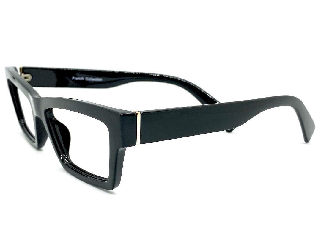 Classy Elegant Contemporary Modern Black Lensless Eye Glasses Frame ...
