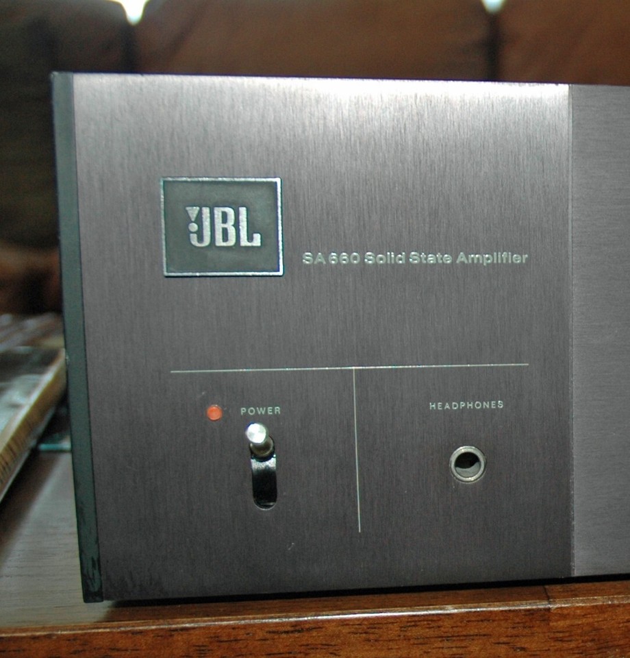 JBL SA660 Solid State Amplifier - Original Owner Purchased in San Jose | eBay