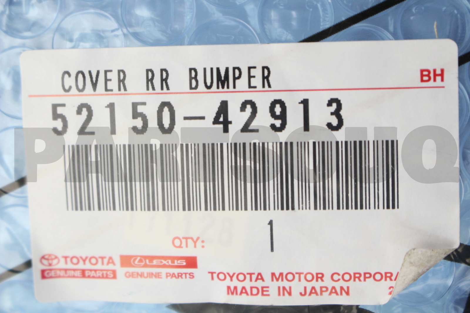5215042913 Genuine Toyota BUMPER ASSY, RR 52150-42913 | eBay