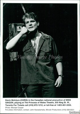 News Photo Kevin Mcintyre In Canadian Production Of Miss Saigon Theater ...