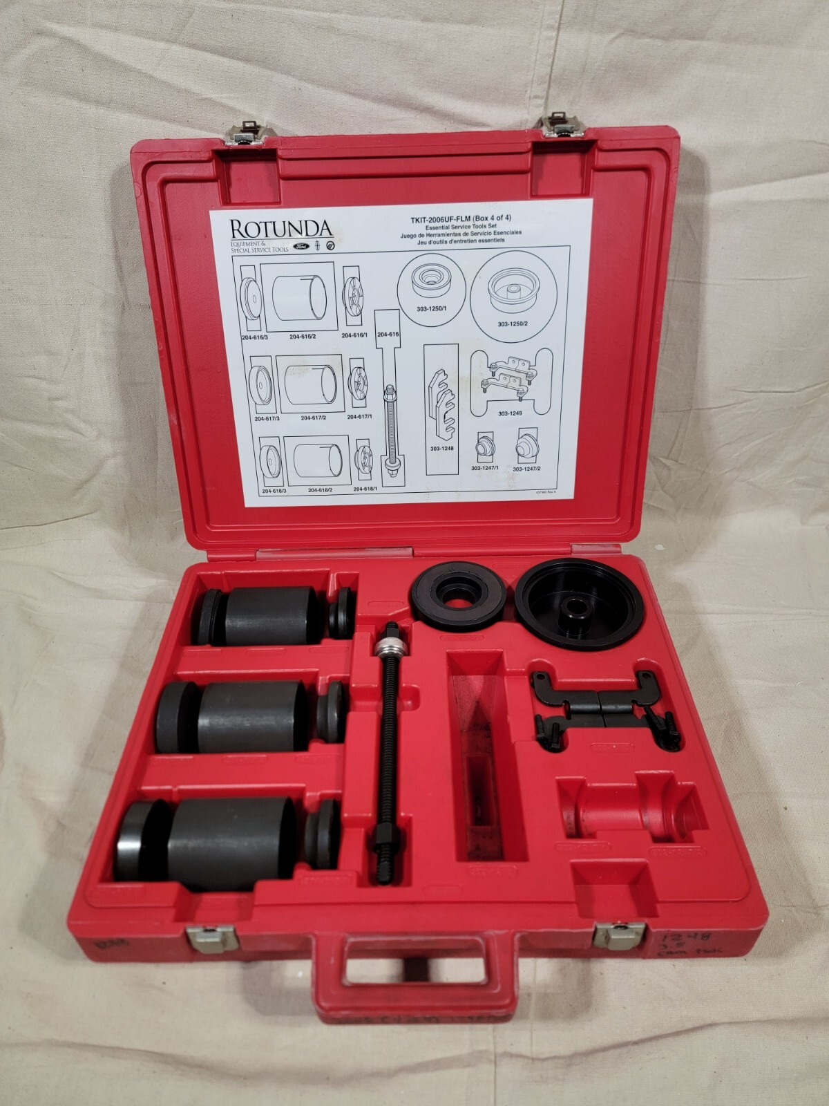 Ford Rotunda Tkit-2006uf-flm Essential Service Tools Set 4 Boxes for ...