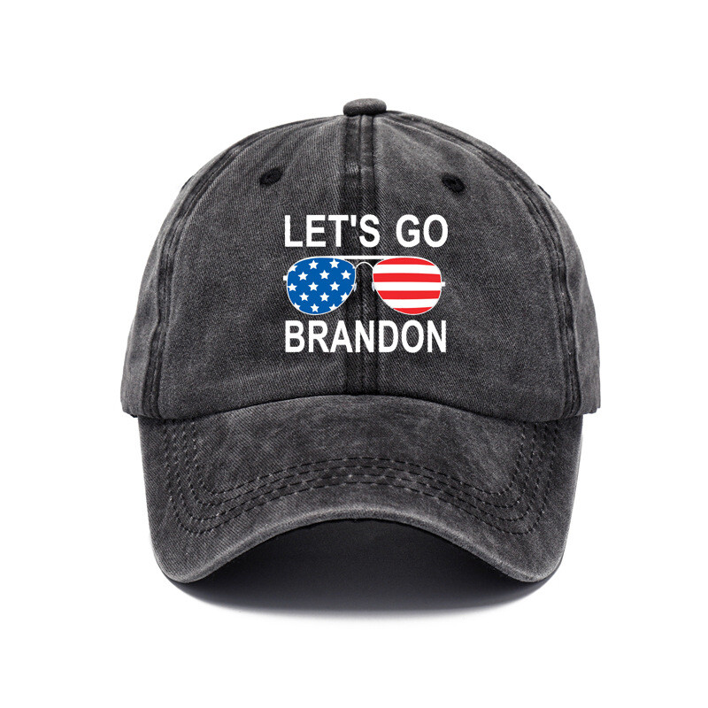 Let's Go Brandon Cap Embroidered Adjustable Hat FJB Hat Joe Biden ...