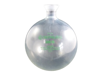 CHEMGLASS 3000mL Plastic Coated Round Bottom Receiving Flask 35/25 CG ...