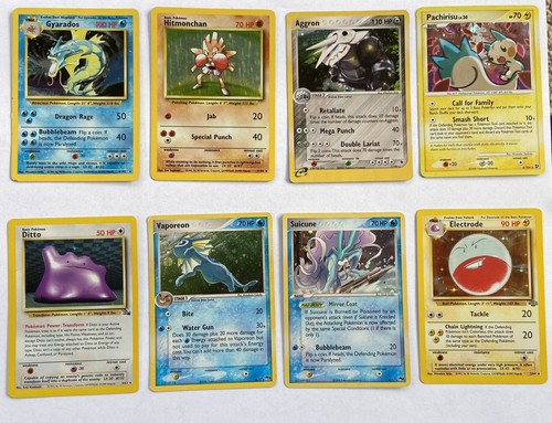 Set Of 8 Halo Rare Pokémon Cards - Lightly Played Condition | eBay