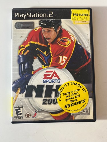 NHL 2004 (Sony PlayStation 2, PS2) CASE AND MANUAL | eBay