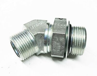 Eaton Aeroquip Male Flat-Face O-Ring-Male O-Ring Boss Fitting 12MFFOR ...