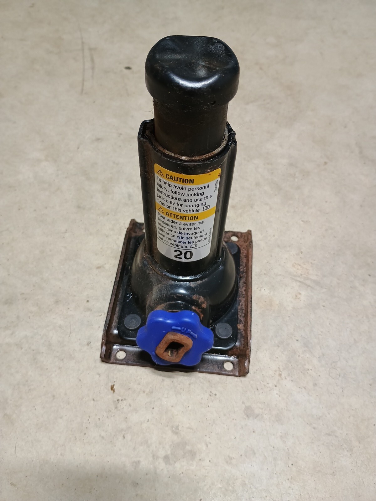 99-06 GMC SIERRA CHEVY SILVERADO 3500 2500 SPARE TIRE BOTTLE JACK OEM ...