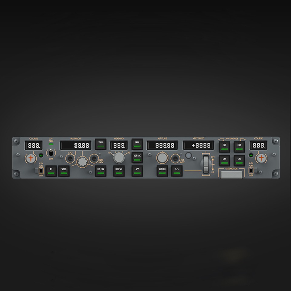 Simplayer MCP Control Panel Flight Simulator Panel for B737 NG/MAX ...