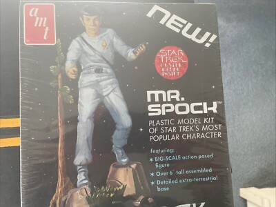 AMT Star Trek TMP Mr. Spock model kit. sealed | eBay
