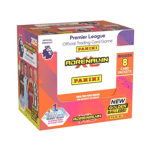 2024-25 Panini Adrenalyn Premier League Soccer Cards 50 Pack Box (400 ...