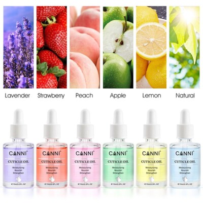 CANNI 15ml Cuticle Oil Manicure Pedicure Nourish Nail Lavender ...
