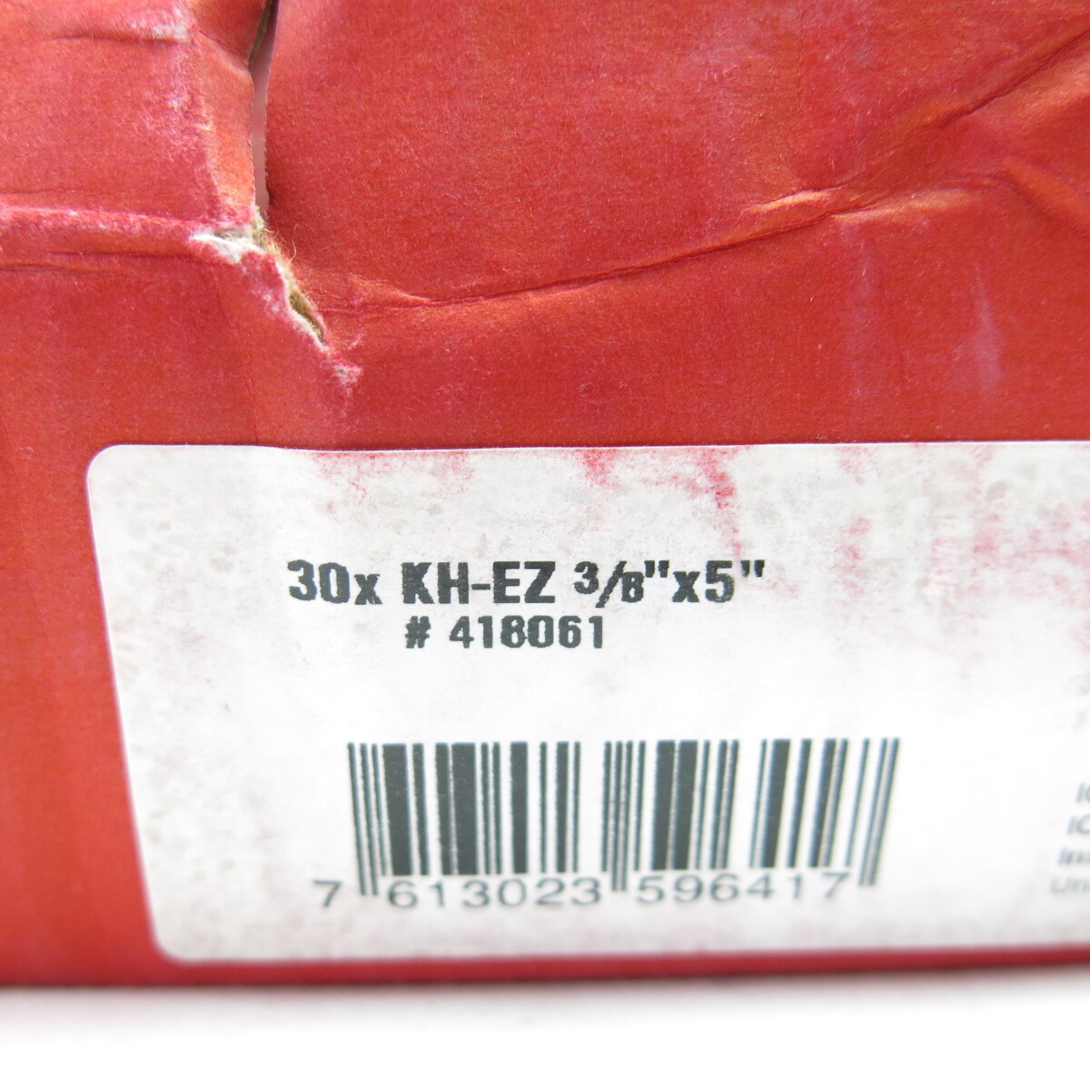 Hilti+Concrete+Anchors+KH-EZ+3%2F8%22+%22+30+pcs+418061+Kwik+Hus-EZ for ...