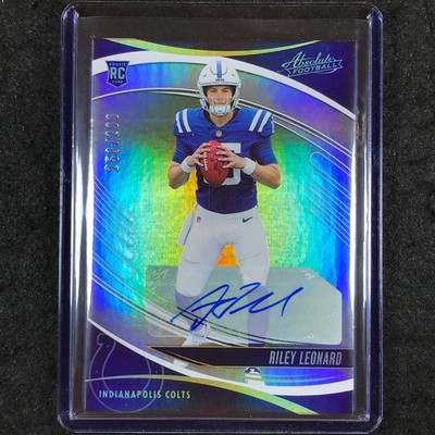 2025 Absolute RILEY LEONARD Signature Rookies Auto Spectrum 258/299 ...