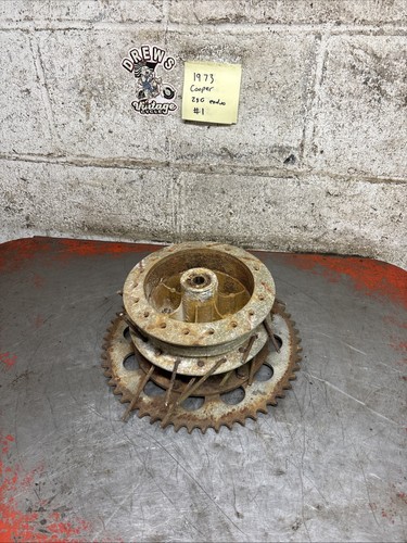 1973 Cooper 250 Enduro Islo Dirtbike Rear Wheel Hub Sprocket | eBay