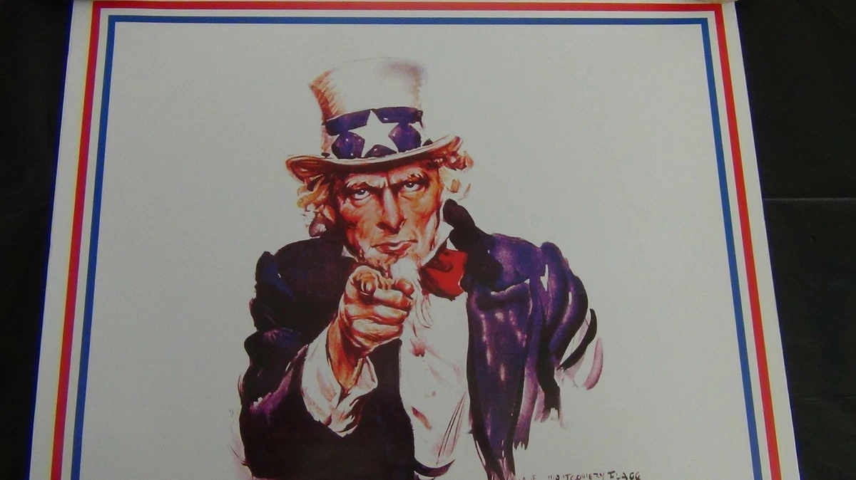 Poster Uncle Sam Word