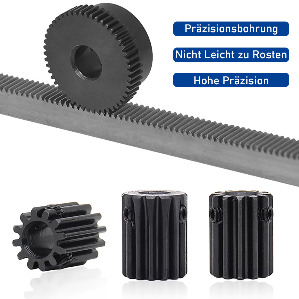 Zahnrad, Stirnrad, Modul 1 Zahnräder 10-25 Zähne Zahnabstand 3,14mm ...