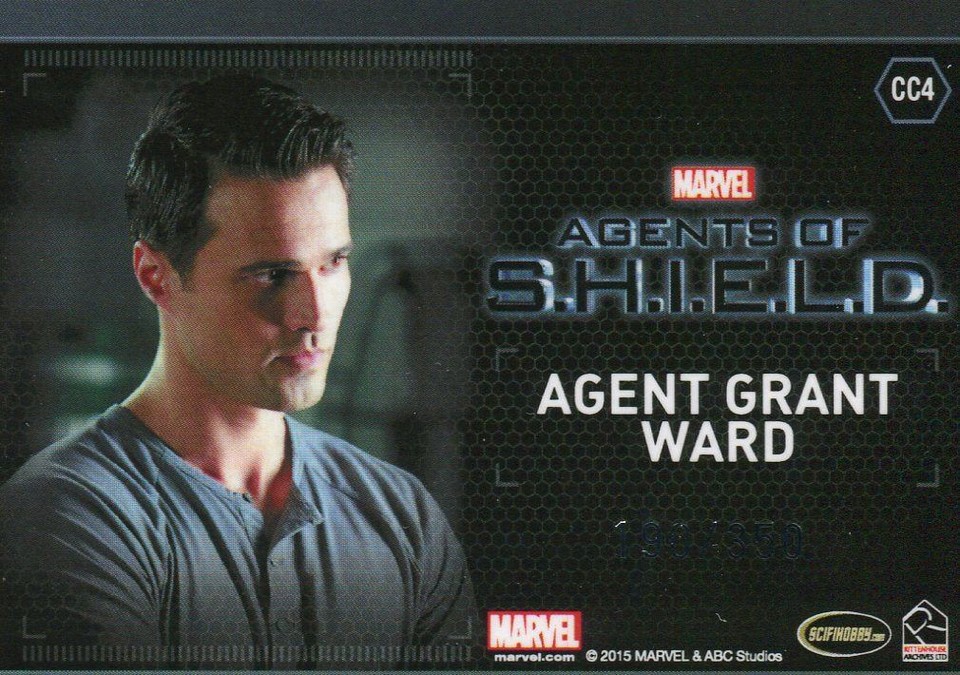 Agents of S.H.I.E.L.D. Season 1 Agent Grant Ward Costume Card CC4 | eBay