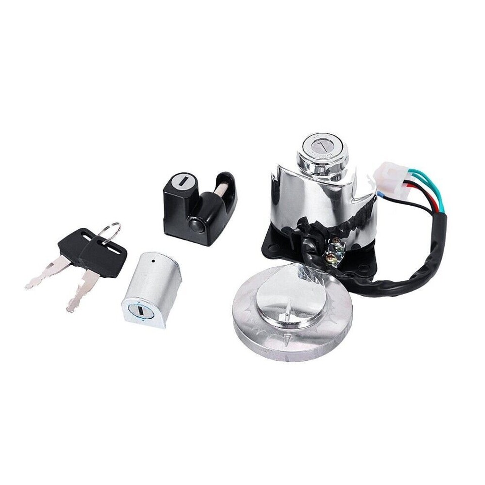 Ignition Switch Fuel Gas Cap Lock Key for Honda Shadow 750 VT750 VLX ...