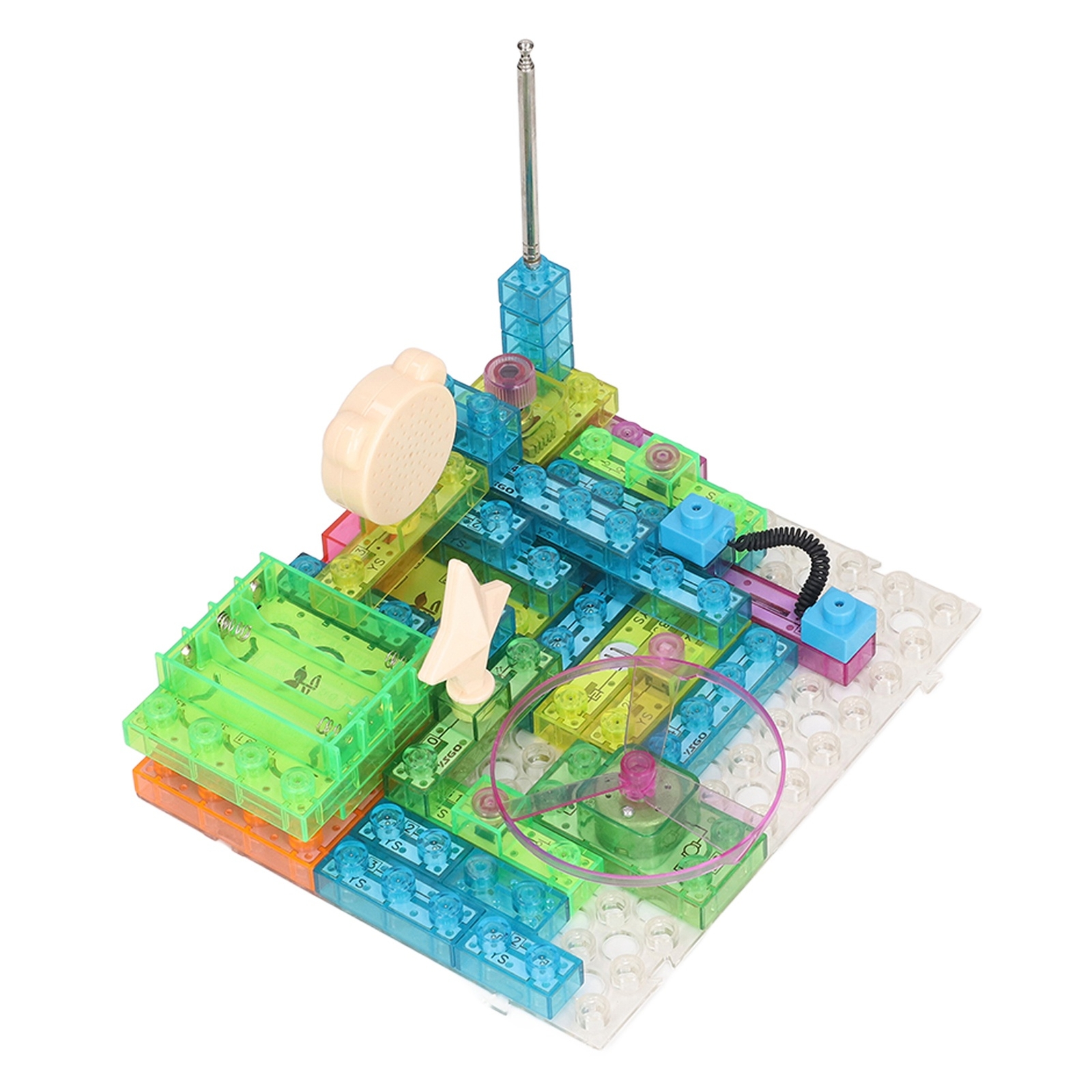 Circuit Building Kit Builder Block Electricity Experiment Toy Set For ...