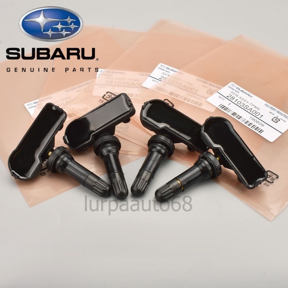4X Genuine OEM TPMS Tire Pressure Sensors 28103SA001 28103AJ00A For ...
