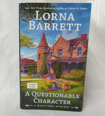 BOOK A Questionable Character Lorna Barrett A Booktown Mystery ...