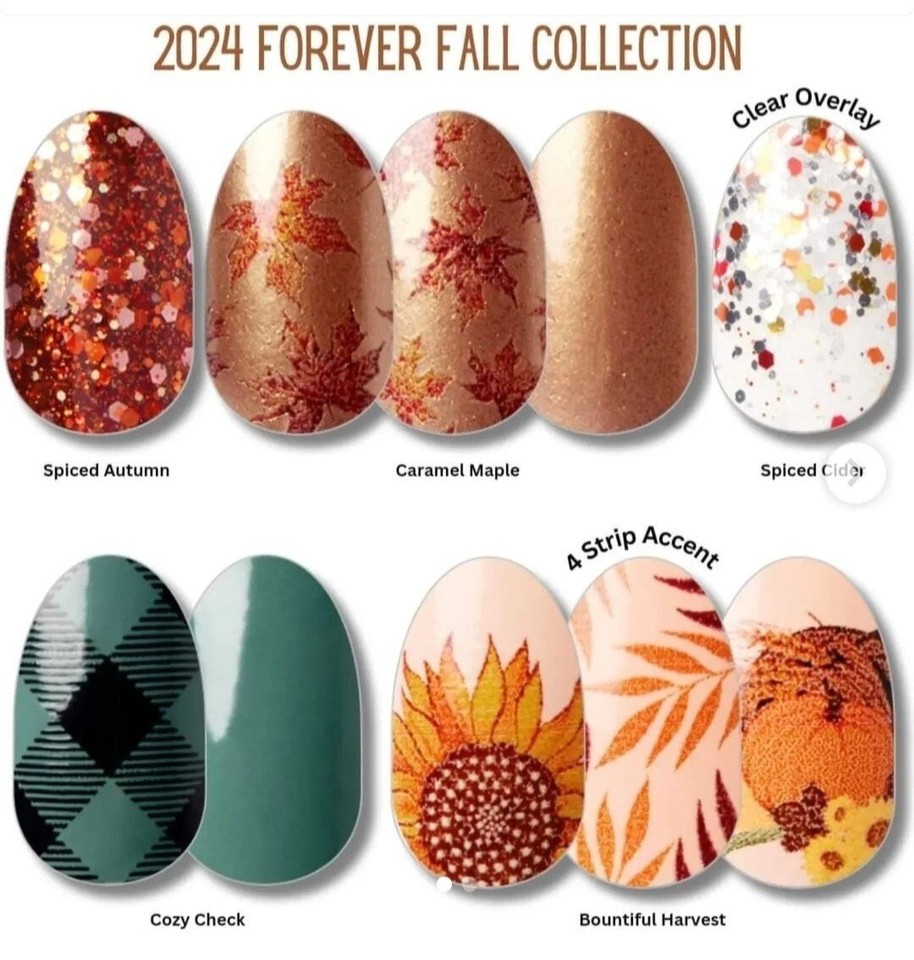 Color Street Nail Polish Strips ~ THANKSGIVING Holiday, FALL, Autumn ...