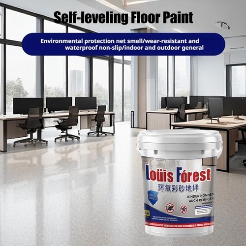 Louis Forest High Gloss Marble FinishEpoxy Floor Coating, SelfLeveling ...