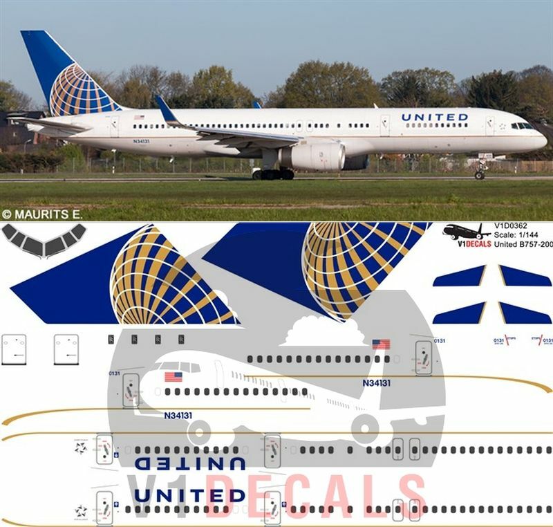 United Boeing 757