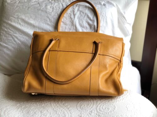 Authentic MULBERRY Bayswater Large, Tan, Satchel Bag.… - Gem