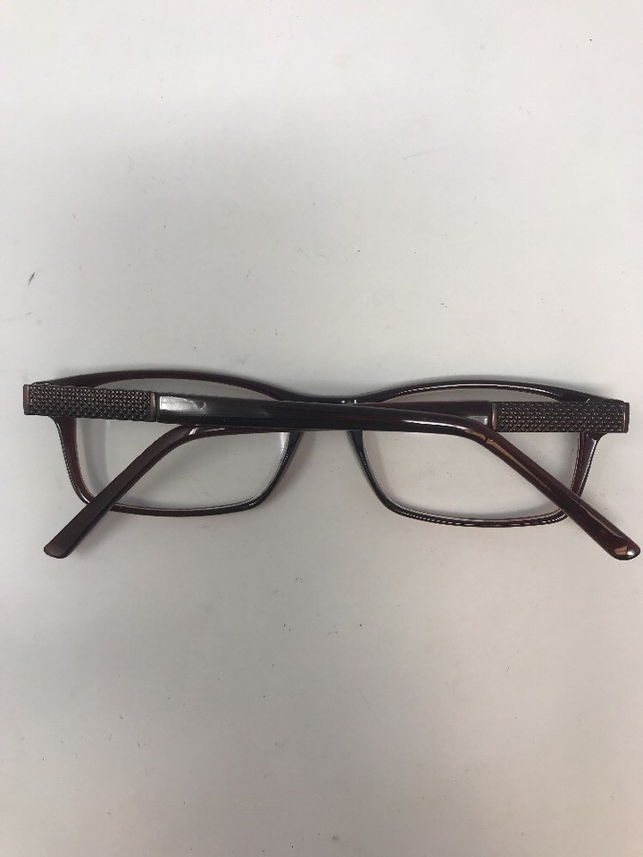 Foster Grant Eyeglasses 52-17-145 LO1216 7163B Flex Hinge Brown H671 | eBay