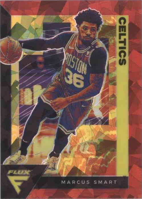 2020-21 Panini Flux - Marcus Smart #9 Red Cracked Ice Prizm for sale ...