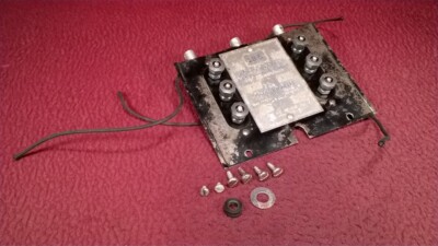 AMERICAN FLYER 18B TWIN TRANSFORMER - REAR TERMINAL PANEL ASSY | eBay