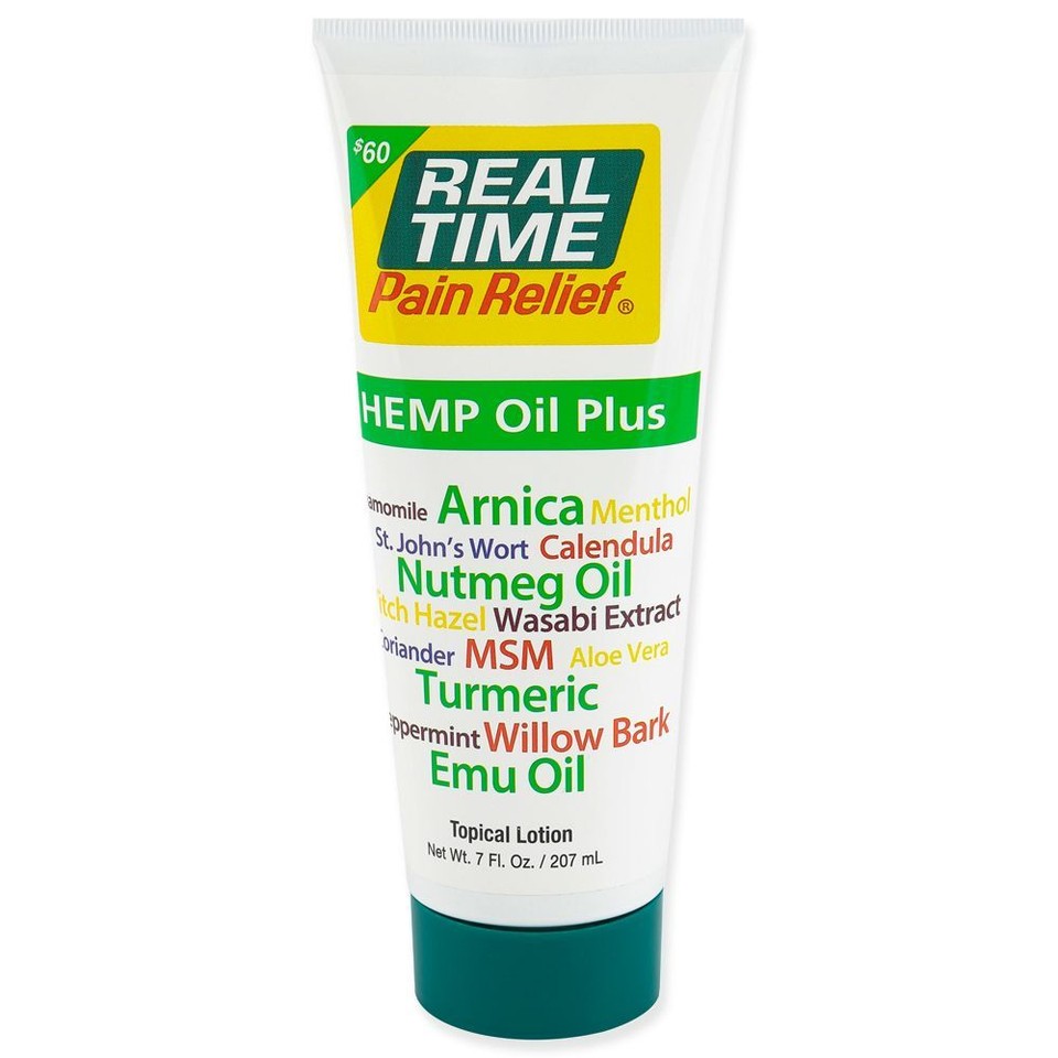Real Time Pain Relief - Hemp Oil Plus | eBay