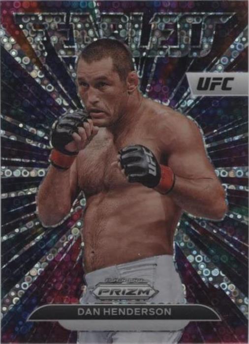 2023 Panini Prizm UFC - Fearless Dan Henderson #14 Under Card Prizm for ...