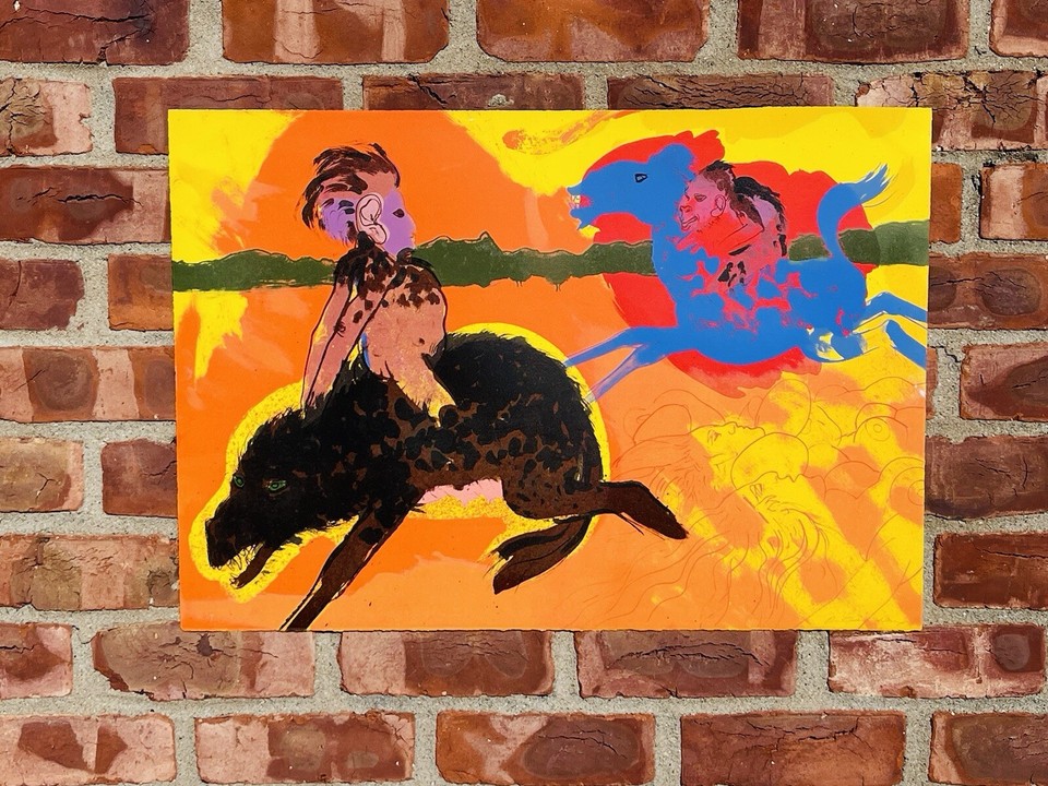 New York Expressionist Artist Robert Beauchamp Signed Limited Edition ...