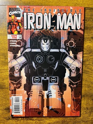 IRON MAN 20 SEAN CHEN COVER ROGER STERN STORY MARVEL COMICS 1999 | eBay