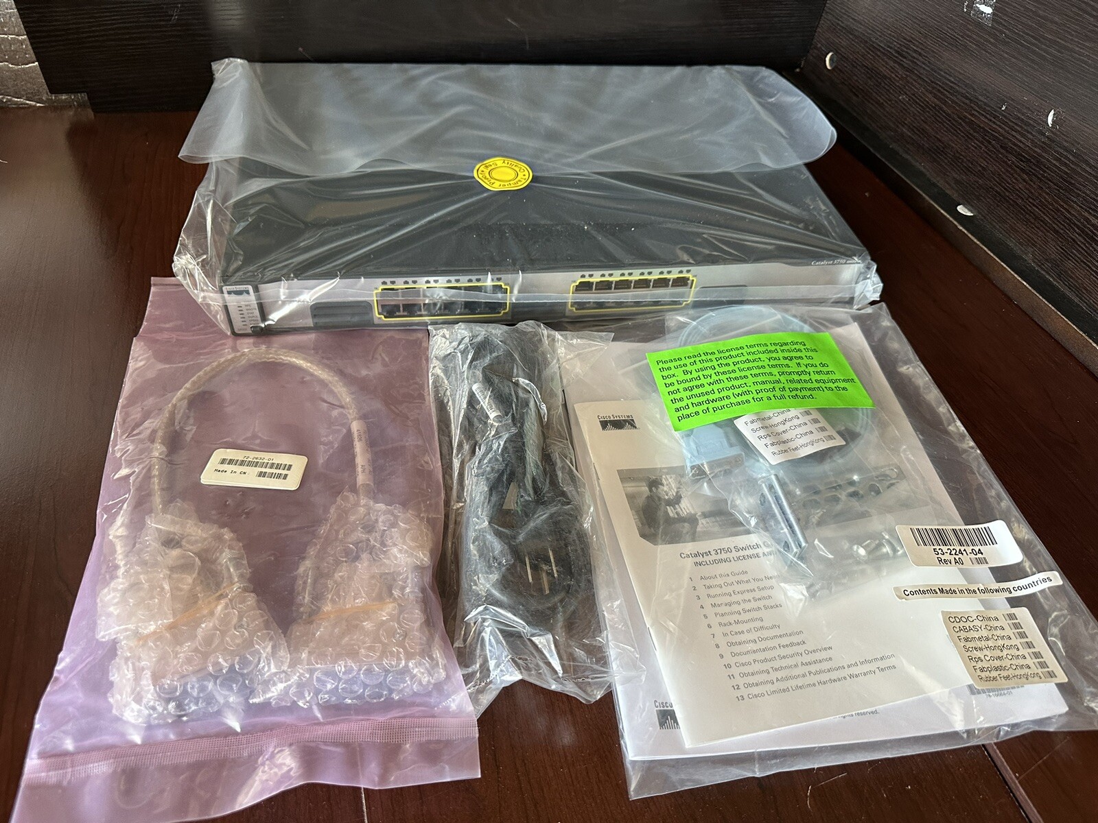 CISCO SYSTEMS WS-3750G-24T-S | eBay