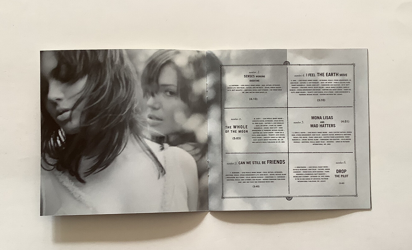 Mandy Moore "Coverage" Audio CD 2003 Sony Music Entertainment Epic EK ...