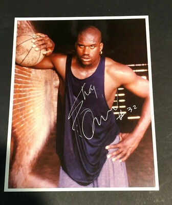 Shaquille O'Neal Hand Signed Vintage AUTOGRAPHED 8x10 Photo NBA | eBay
