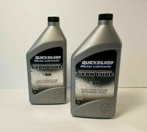 Mercury High Performance Gear Lube 2PK Lower Unit SAE 90 858064Q01 ...