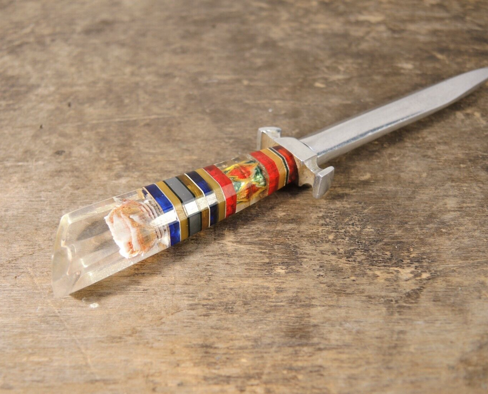Vintage knife pen, Big soviet sword pen, Dirk ballpoint pen, Prison Art ...