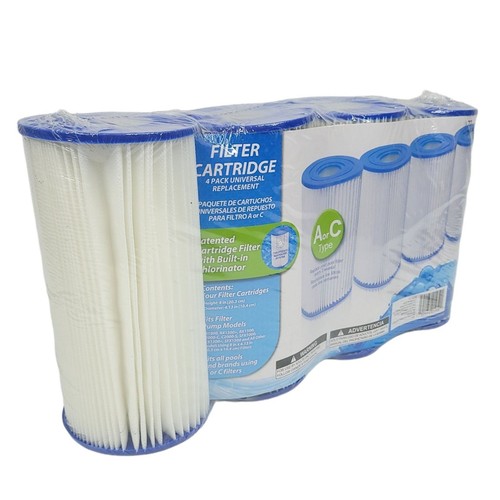 Polygroup Summer Waves Universal Pool Filter Cartridges A Or C Type 4 ...