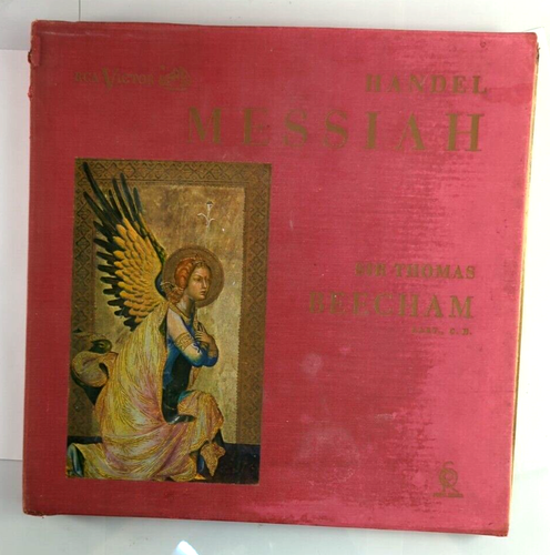 RCA Living Stereo SORIA SERIES LDS-6409 HANDEL Messiah Beecham - ST 4LP ...