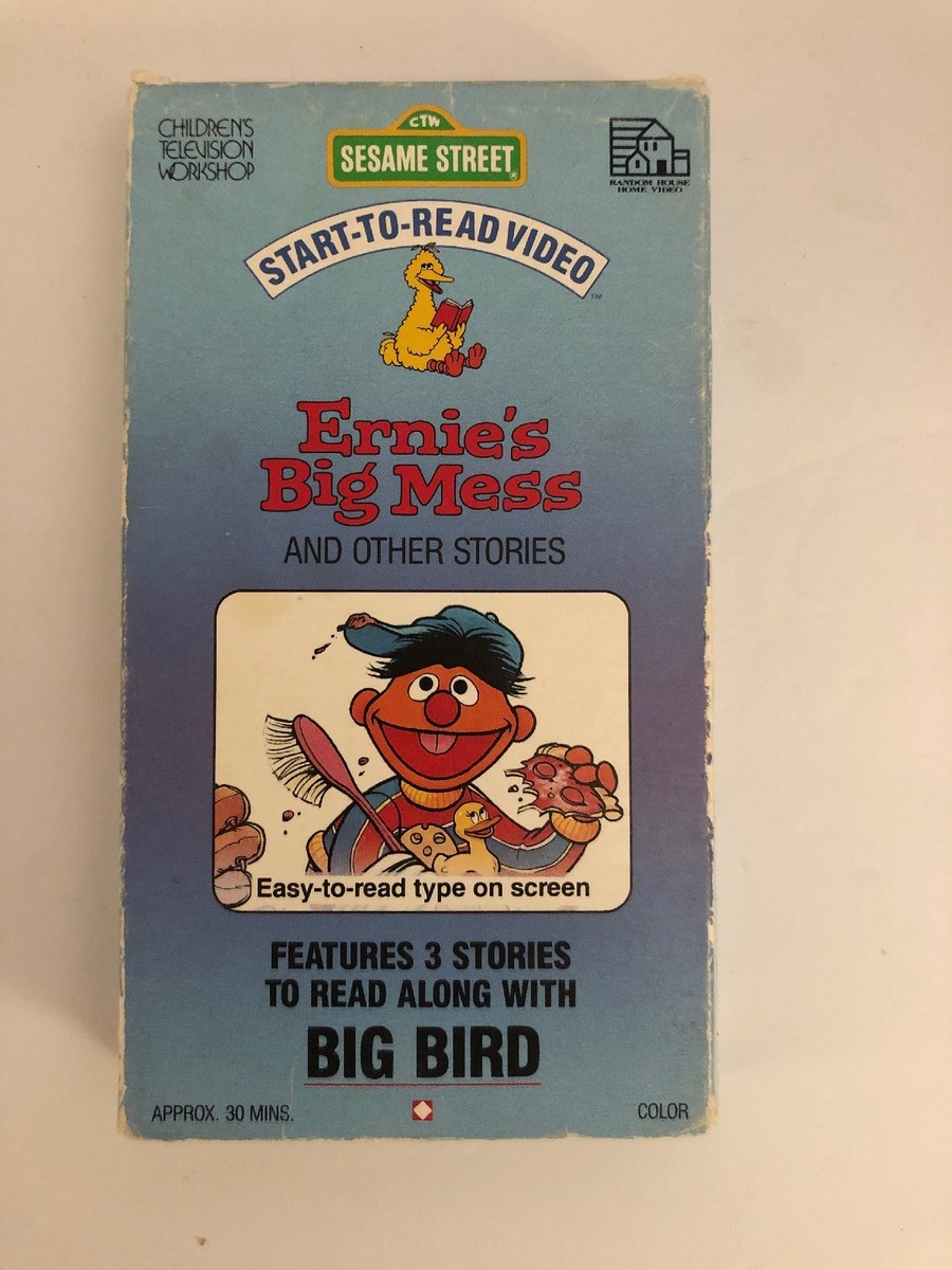 Sesame Street S Ernie Big Mess