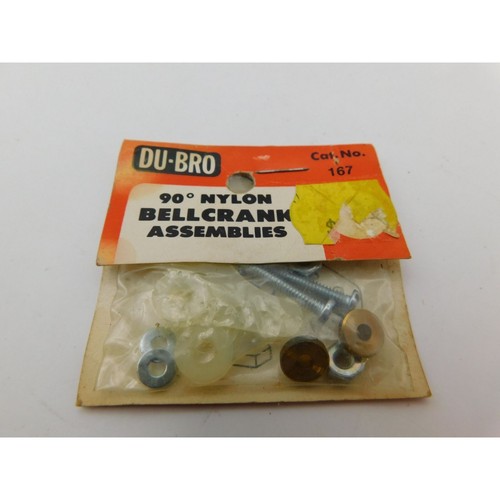 NOS DU-BRO Cat. No. # 167 90 degree Bell Crank Assy. New Old Stock | eBay
