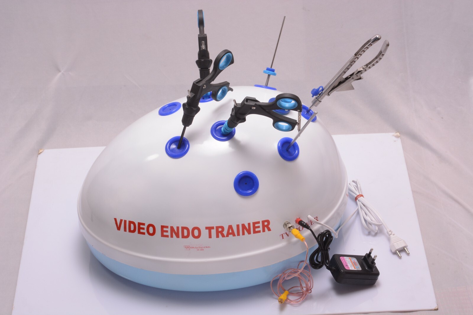 Laparoscopic Simulator Complete Training Kits Six Basic Instrument ...